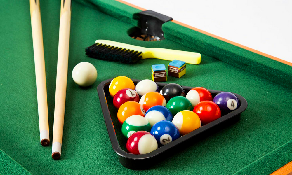 Mini Tabletop Pool Table: Compact Fun Party Game | NOVI BOX