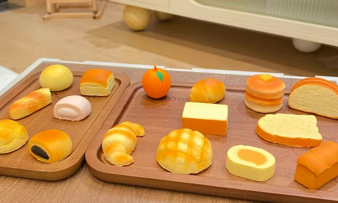 Bread Squishy Stress Relief Toy | NOVI BOX