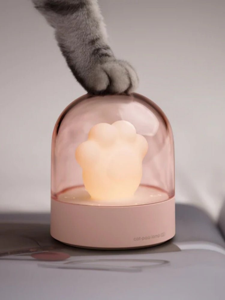 Musical Cat Paw Lamp: Enchanting Sleep Aid | NOVI BOX