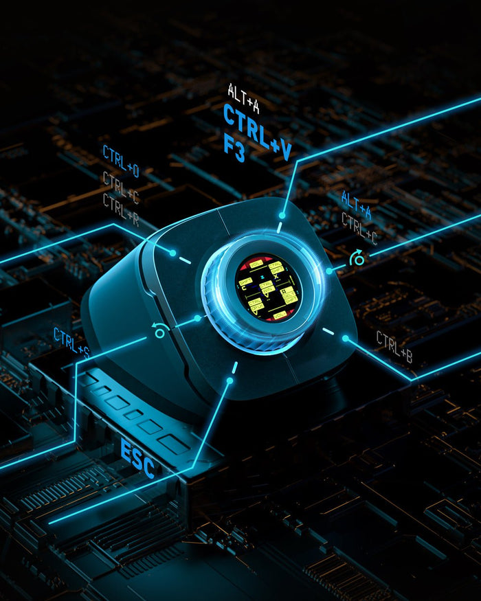 Futuristic Programmable Keyboard with Real-Time Monitoring | NOVI BOX
