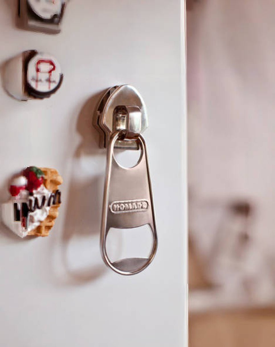 Magnetic Zipper Bottle Opener | NOVI BOX