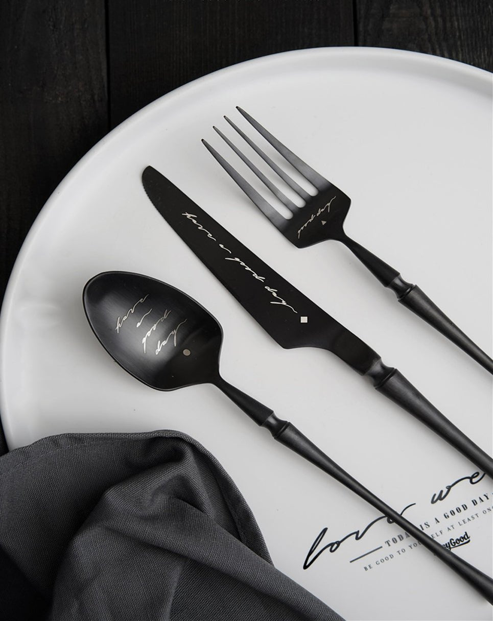 Premium Modern Stainless Steel Cutlery Set | NOVI BOX