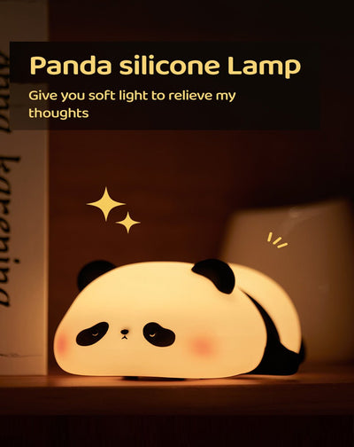 Silicone Panda Nightlight for Kids | NOVI BOX