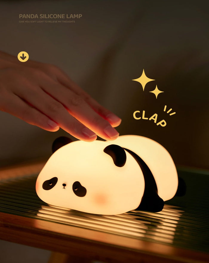 Silicone Panda Nightlight for Kids | NOVI BOX