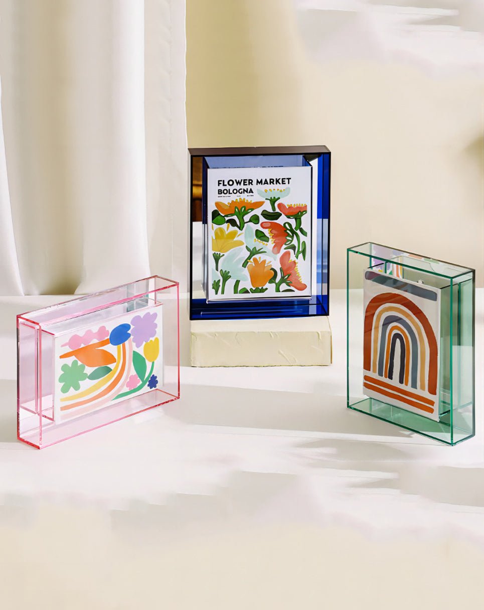 Acrylic Transparent Photo Frame | NOVI BOX