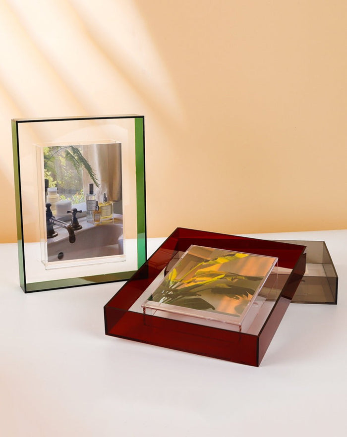 Acrylic Transparent Photo Frame | NOVI BOX