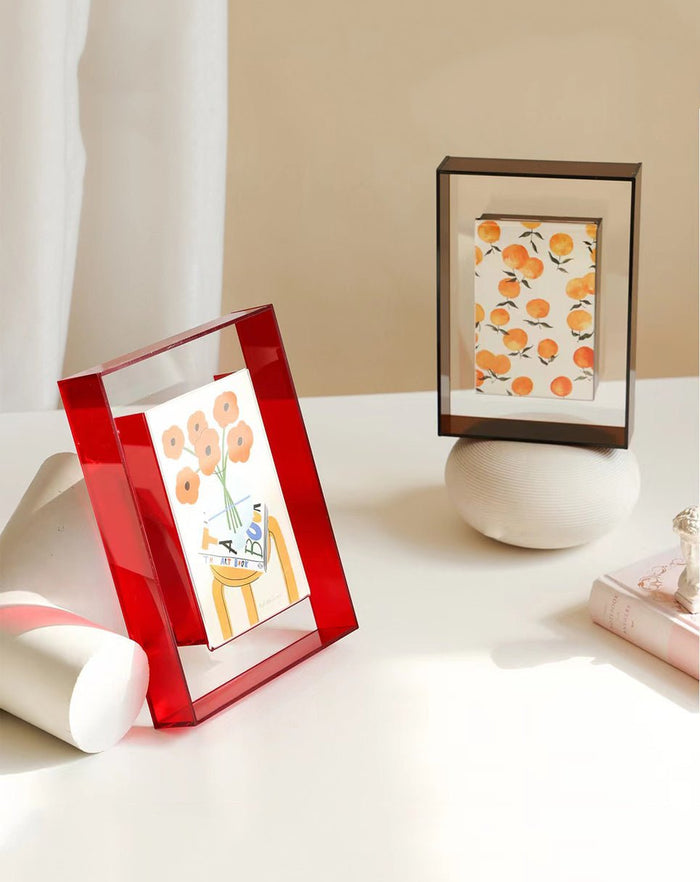 Acrylic Transparent Photo Frame | NOVI BOX