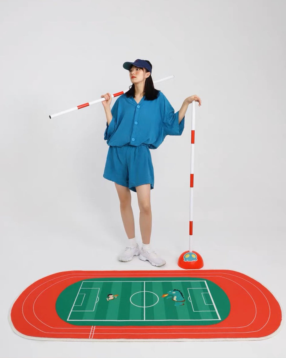 Soccer Field Designer Rugs for Living Spaces | NOVI BOX