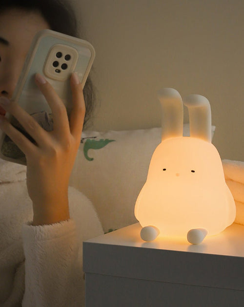 Bunny LED Night Lamp & Phone Stand - Decor Light for Living Room