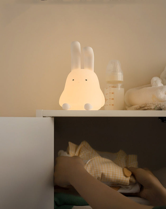 Bunny LED Night Lamp & Phone Stand - Decor Light for Living Room