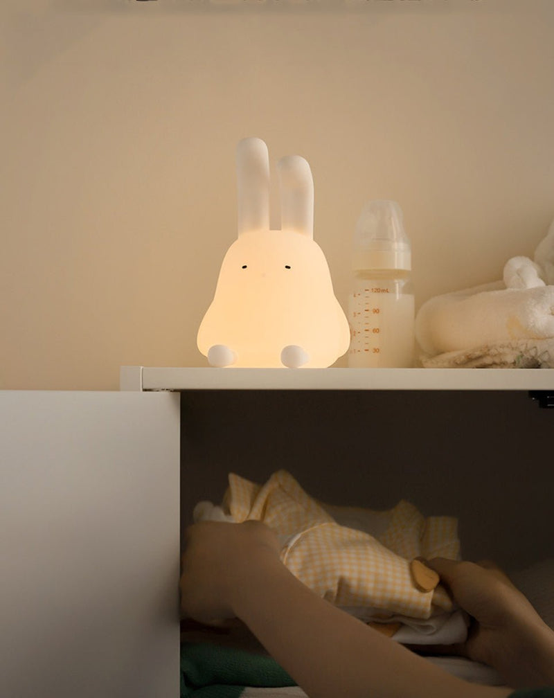 Bunny LED Night Lamp & Phone Stand - Decor Light for Living Room