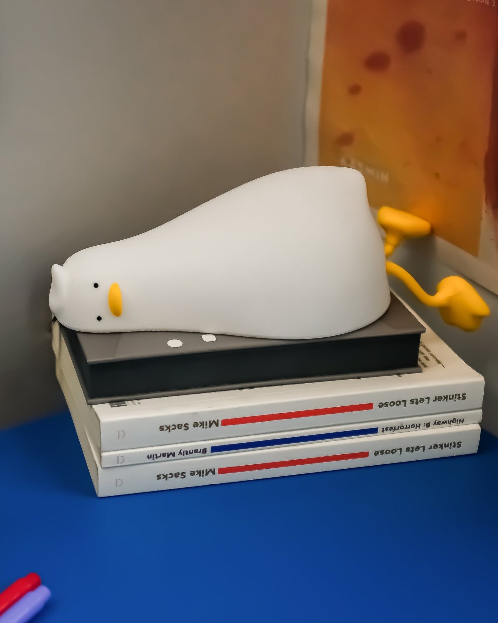 Yellow Bedroom Quack Table Light with Cute Design | NOVI BOX