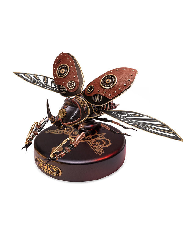 Steampunk Mechanical 3D Beetle Puzzle | NOVI BOX