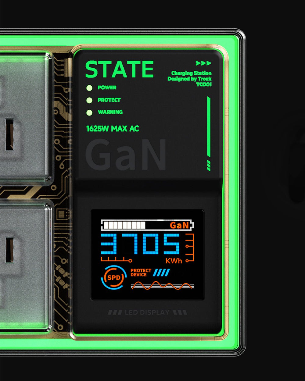 65W GaN Multiple Sockets Quick Charge Station | NOVI BOX